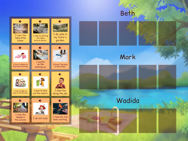 Classifying Game by Teacher Dee - Group sort