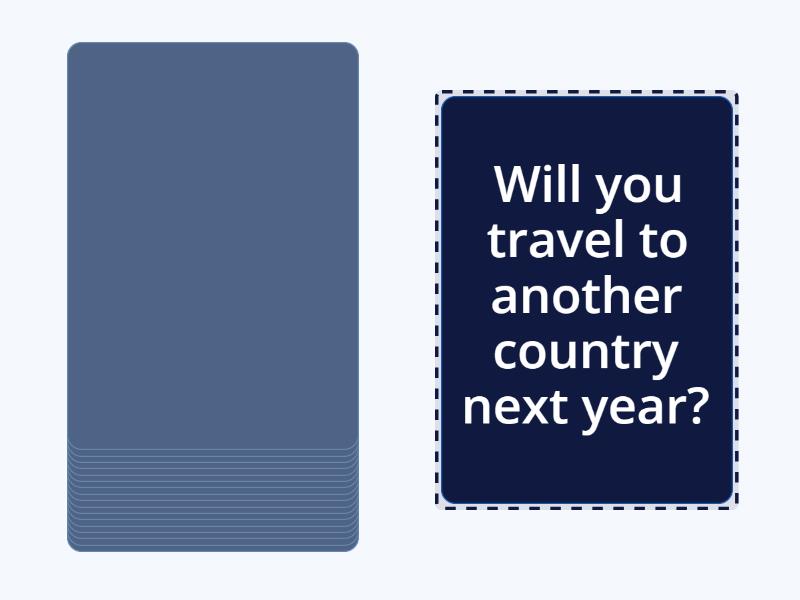 Will - Speaking cards