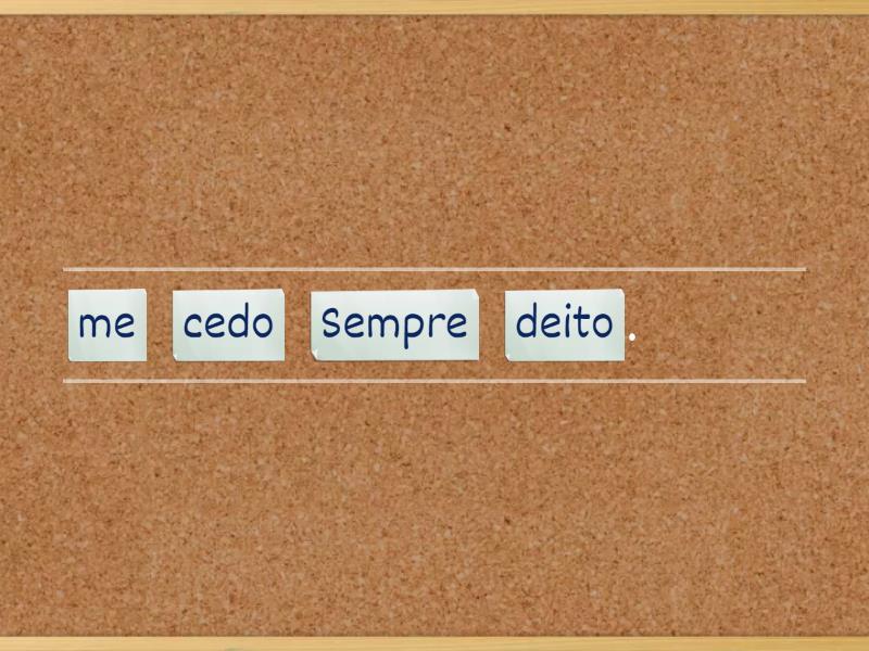 Verbos Reflexos_PLE_A1/A2 - Desembaralhe