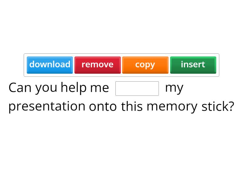 Compete the sentences - Complete the sentence