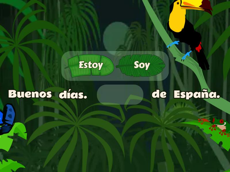 Ejercicio 4. Soy de - Complete the sentence