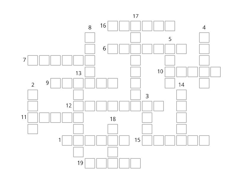 TTS Ramadhan - Crossword