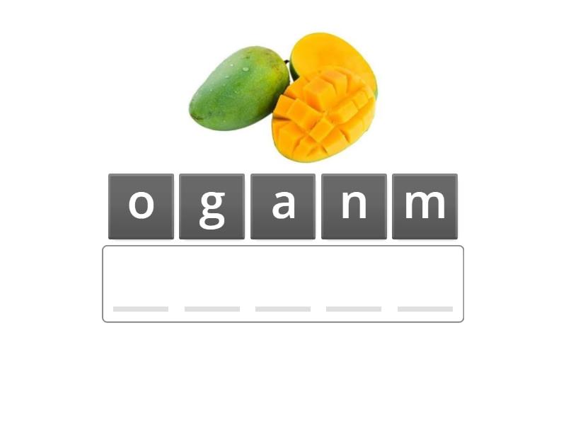 Fruit - Anagram