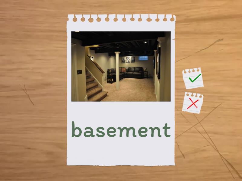 _SM1_Unit 6 The Old House - Flash cards