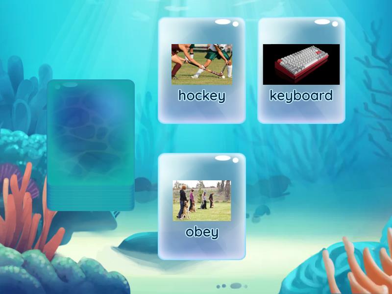 6.13 ey Word Cards HOZ - Speaking cards