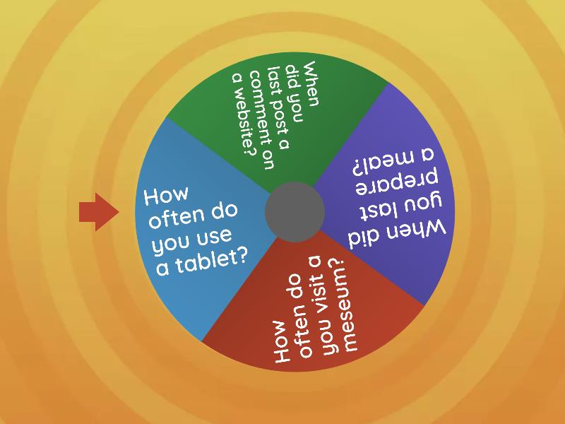 Basic 3 Lead in vocabulary collocations - Spin the wheel