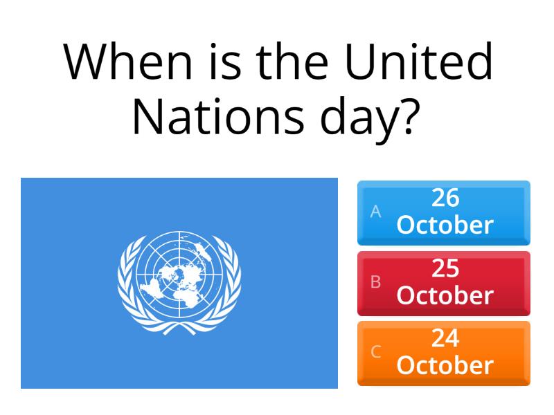 The United Nations. - Quiz