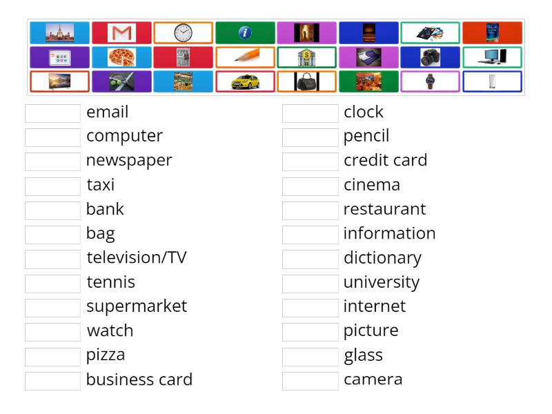 Objects - Une las parejas
