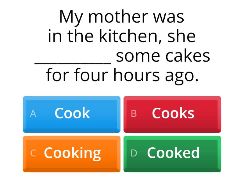 Simple Past Tense-Multiple Choice - Test