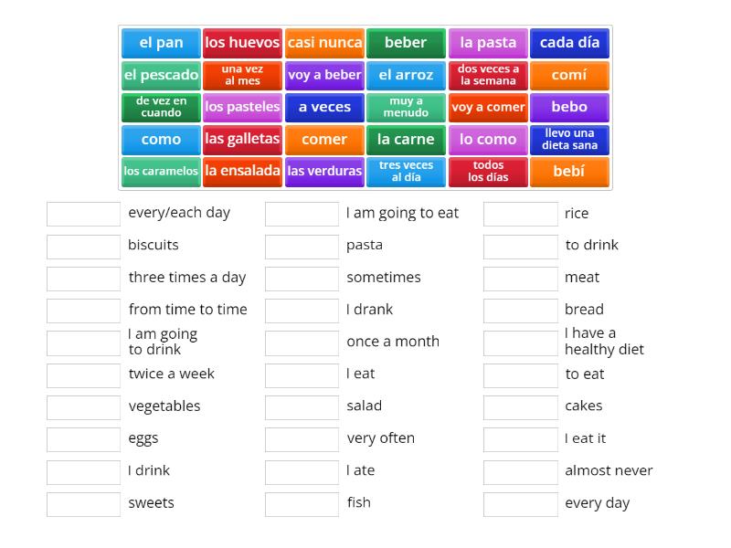 viva 3 : module 3 : healthy lifestyle (part 1) - Match up