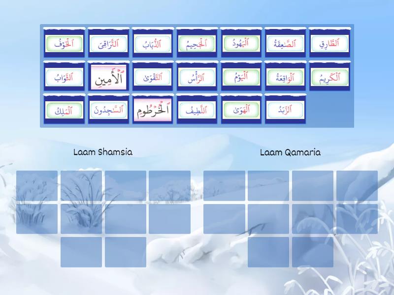 Laam Qamariah&Shamsiah - Group sort