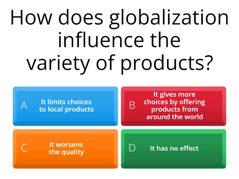 Globalization - Quiz