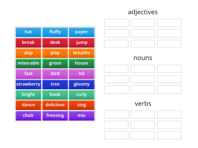 word groups - Group sort