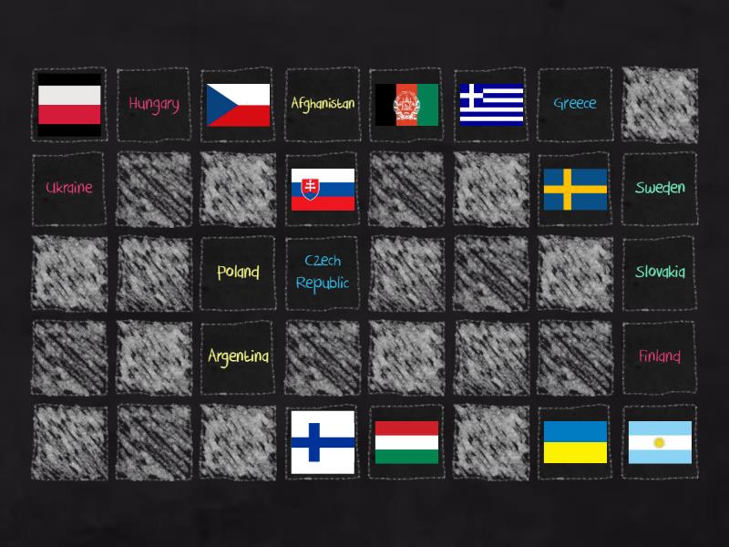Flags of the World - Parejas