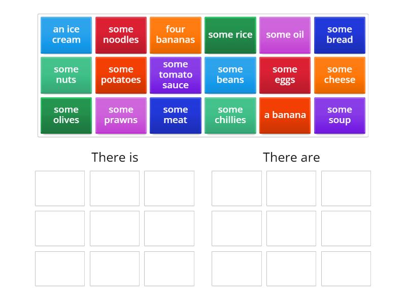 There is / There are U3 - Group sort