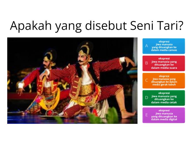 Kuis Makna dan Simbol Tari - Quiz