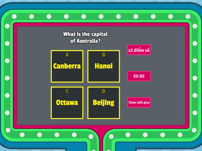 Game show Quiz - Gameshow quiz