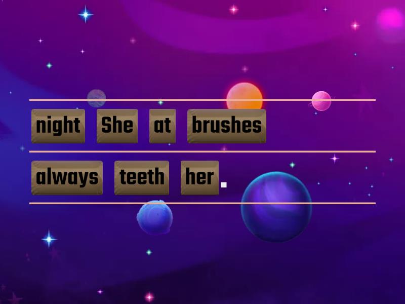 PREPOSITION: TIME AND PLACE - Unjumble