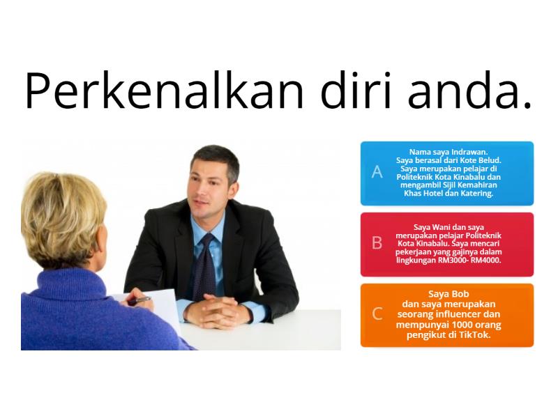 SOALAN TEMUDUGA - Quiz