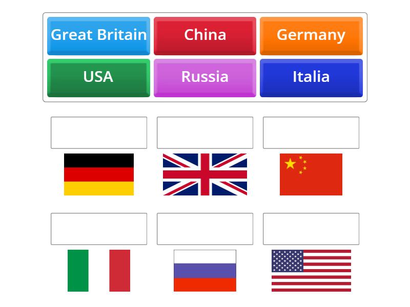 Countries - Match up