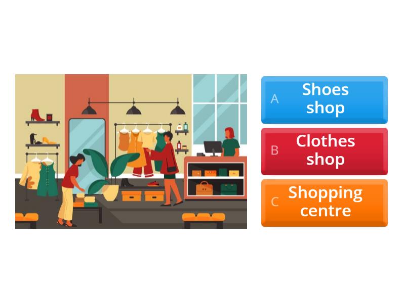 Shops - Vocabulary - Quiz