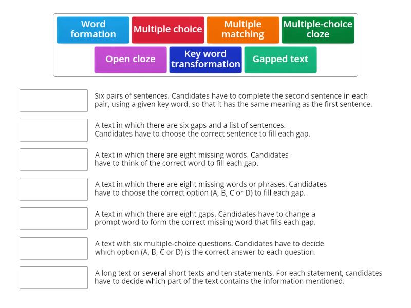Cambridge English: First - READING AND USE OF ENGLISH - Associação