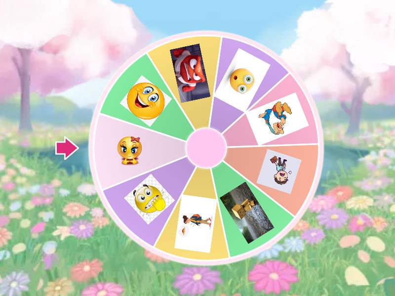feeling and emotions - Spin the wheel