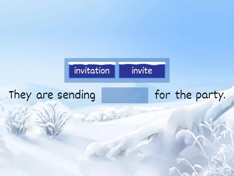 word formation - Palabra perdida