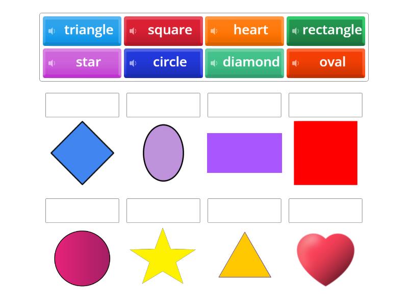 Shapes Family Friend 1 - Match up