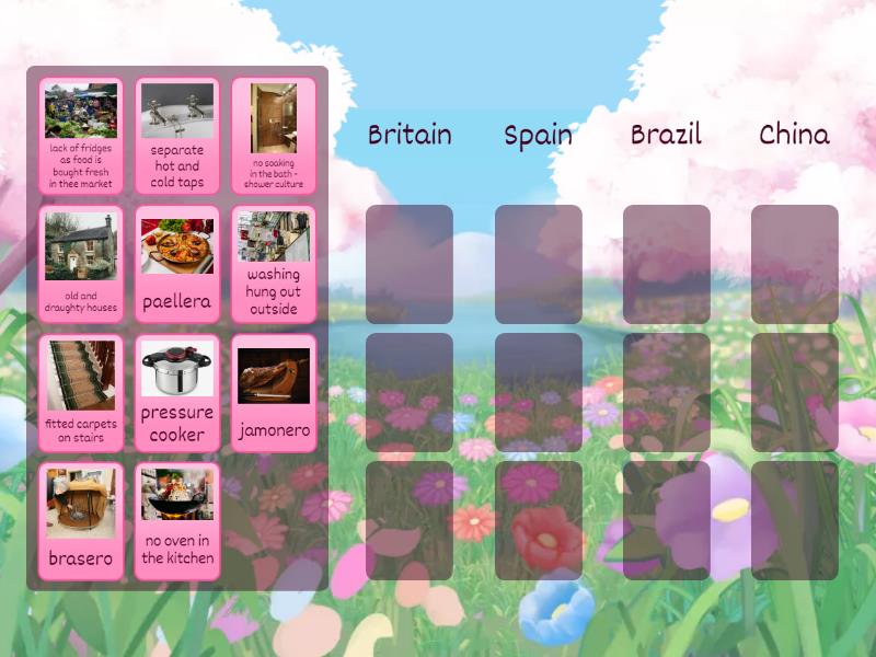 Outcomes Advanced U3 Foreign objects - Group sort