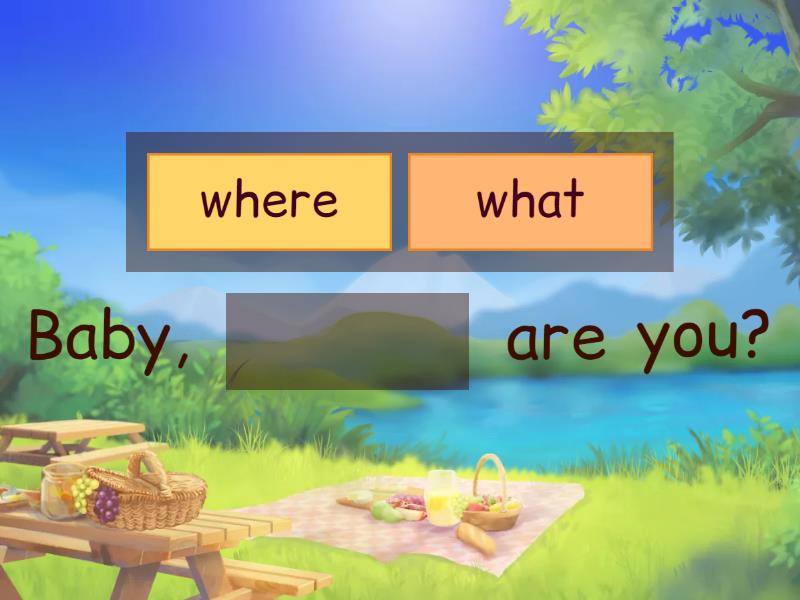 Grade 4 Unit 3 dialogue 1 - Complete the sentence