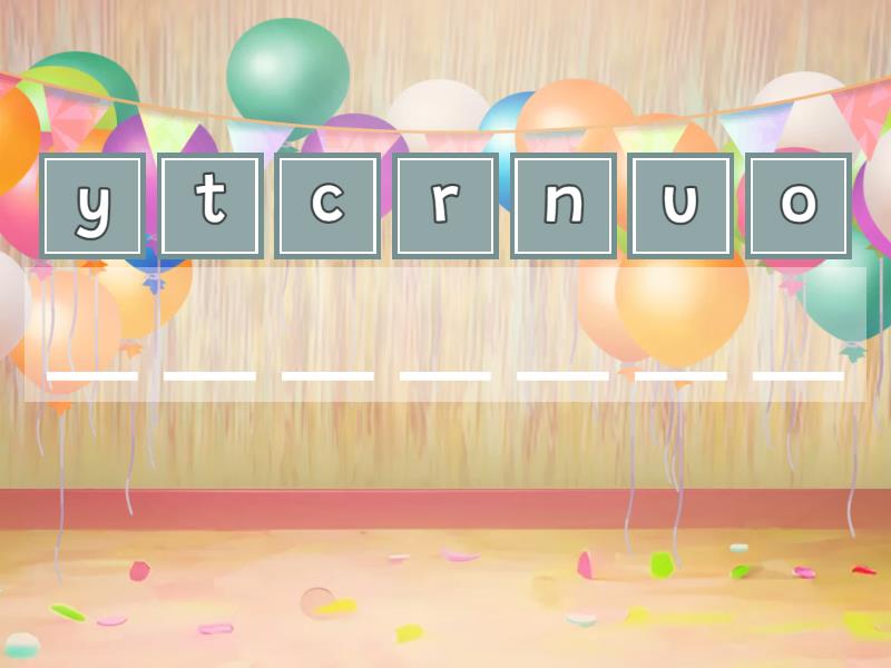 Level 2 unit 10 Trick Words - Anagram