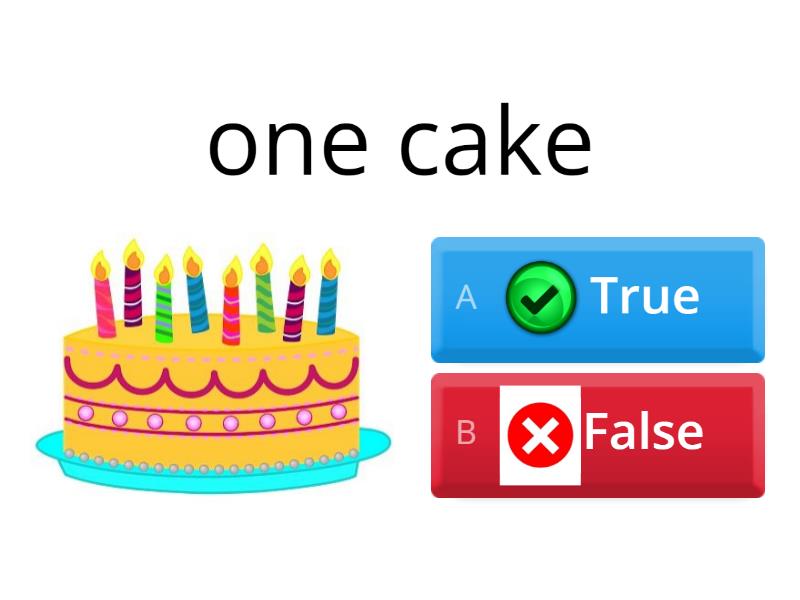 Numbers (read and count) - Quiz