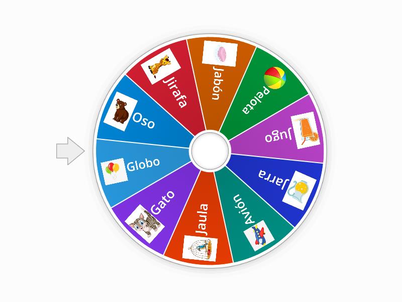 Fonema J - Spin the wheel