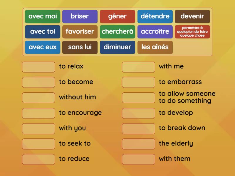 le benévolat-AQA AS French Unité 3 Kerboodle - Match up