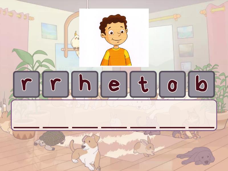 FF1 unit 6 lesson 3 - Anagram