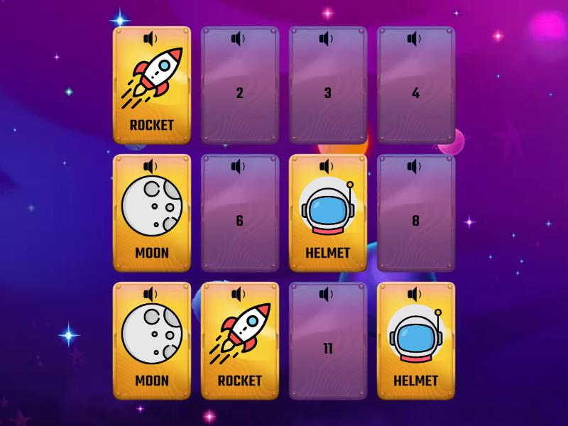 ASTRONAUT - Matching pairs