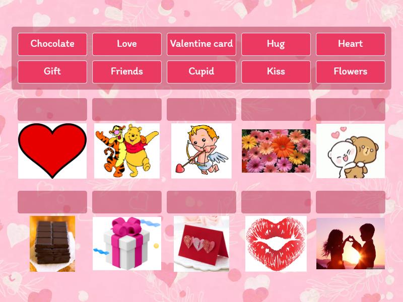 St Valentine's Day - Match up