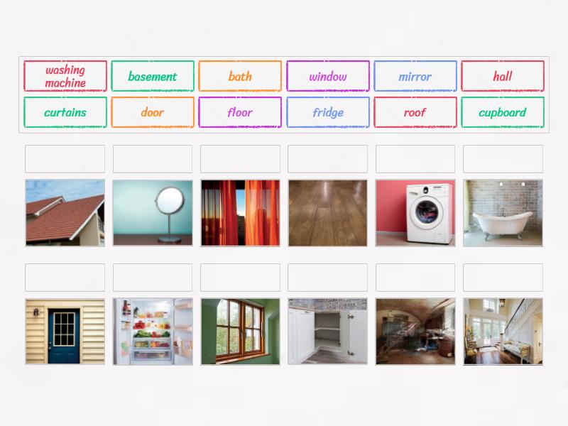 Roadmap A1 3B Vocabulary bank - Match up