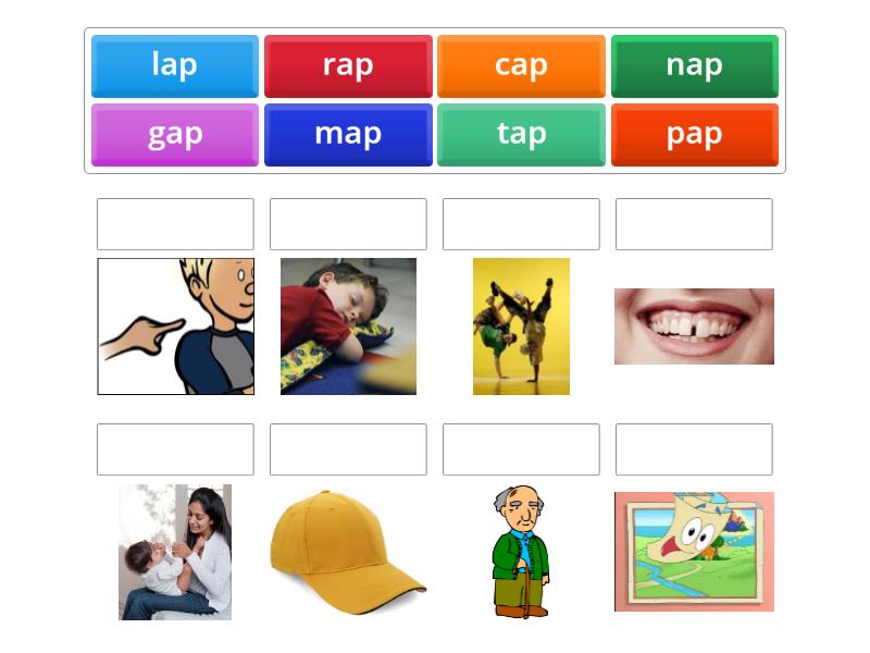 -ap Word Family - Match up