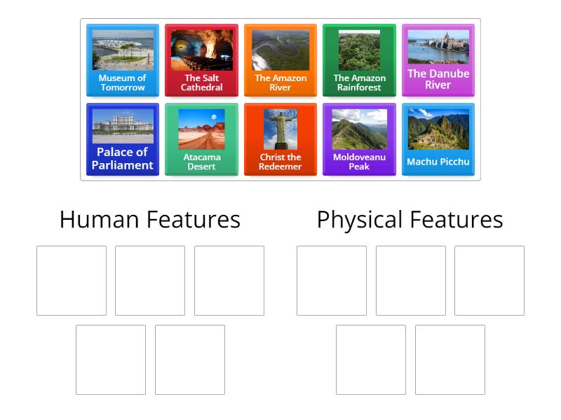 South America and Romania - Physical Features and Human Features ...