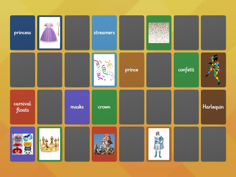 Carnival - Matching pairs
