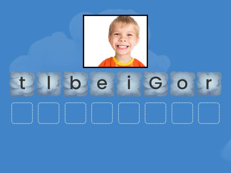 Palabras con ge - gi - Anagram