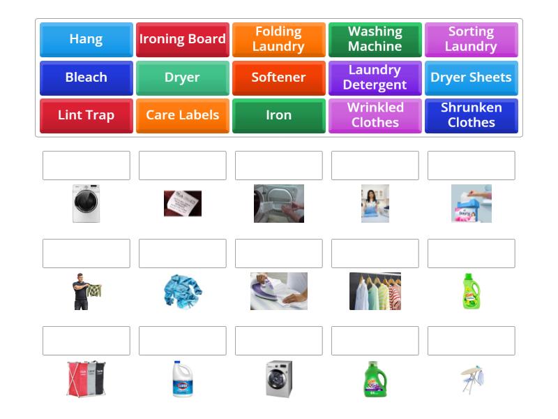 Laundry Matching - Match up