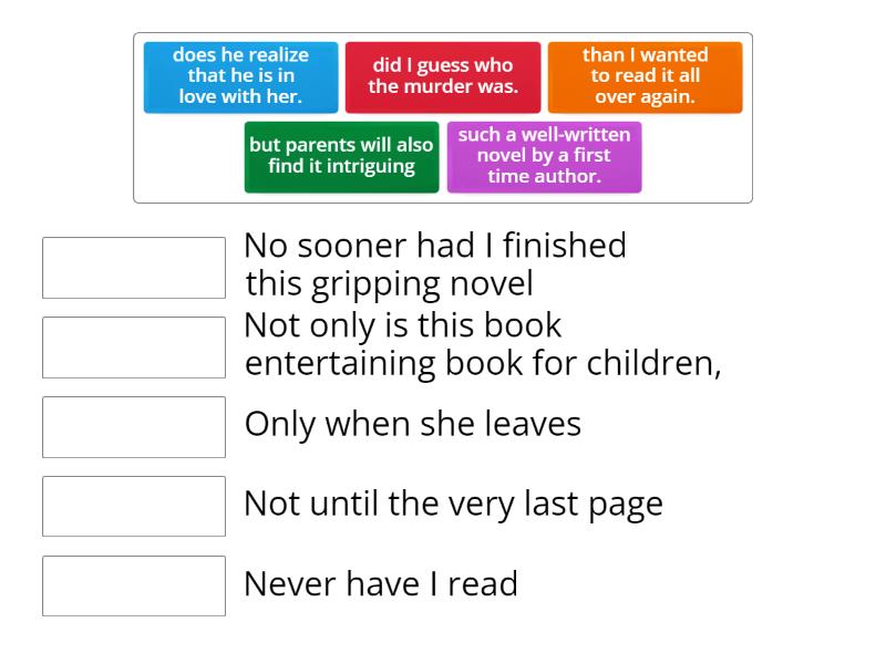 Advanced EF 4A Inversion - Match up
