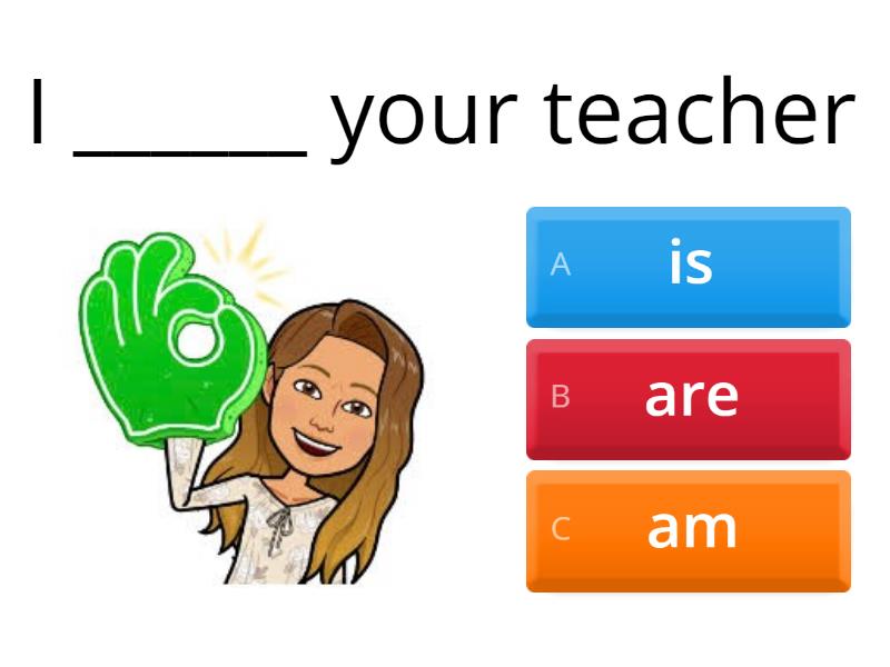 VERB TO BE - Quiz