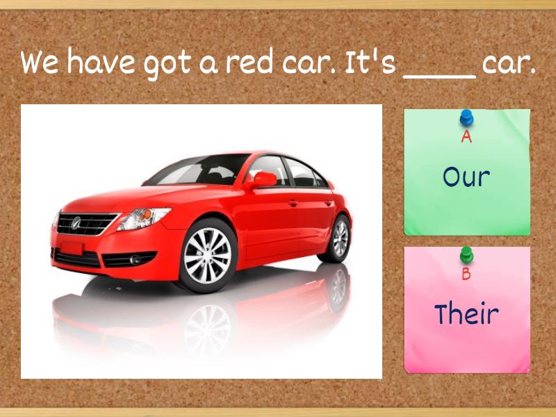 AS2 U3 Our / their - Quiz