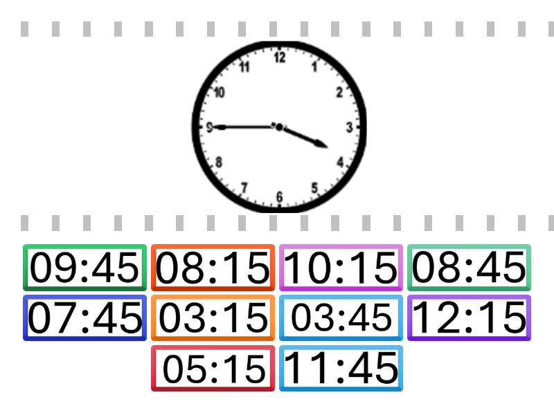 Matching times - Find the match