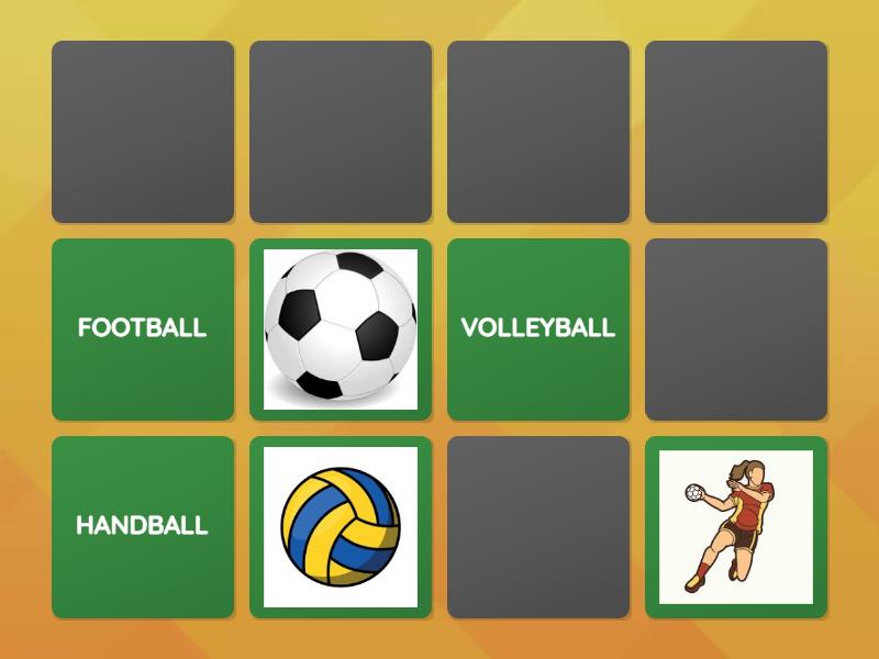 SPORTS - Matching pairs
