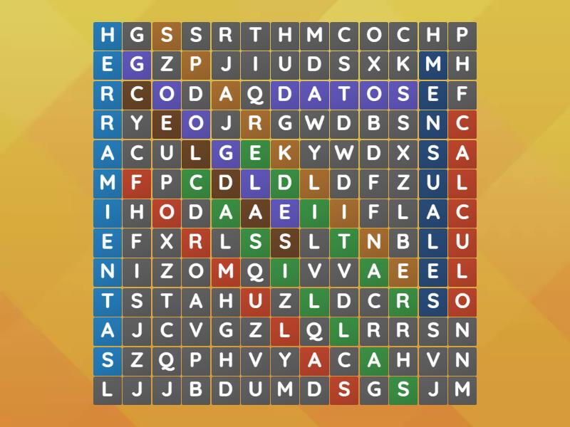 google sheets - Wordsearch